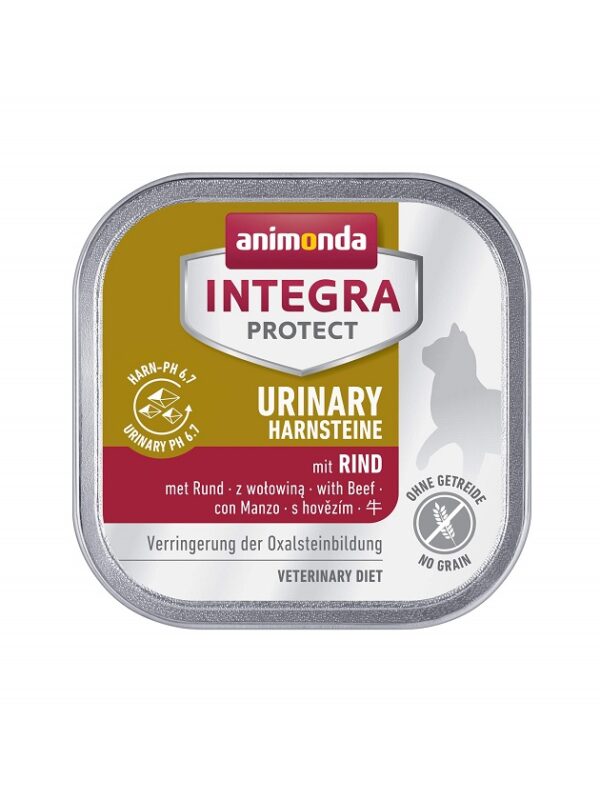 Animonda Integra Protect Cat Urinary Beef – 16×100 g