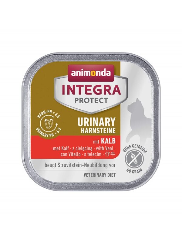 Animonda Integra Protect Cat Urinary Veal – 16×100 g