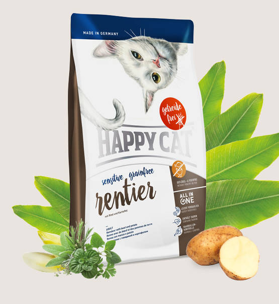 Happy Cat Grainfree La Cuisine Reindeer – 1,4 kg