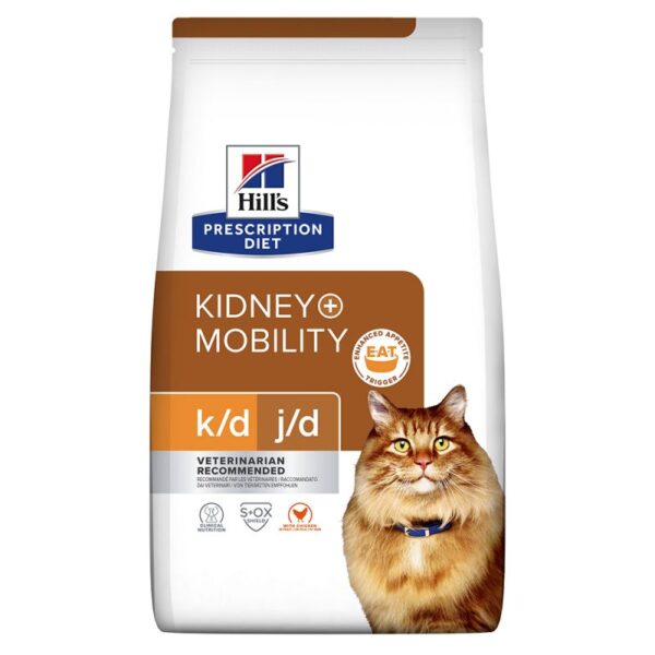 Hill’s Prescription Diet Kidney+Mobility K/D+J/D – 1,5 kg
