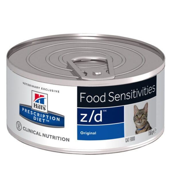 Hill’s Prescription Diet Food Sensitivities Care Z/D Wet – 24×156 g