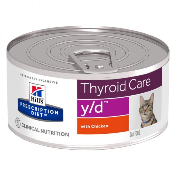 Hill’s Prescription Diet Thyroid Care Y/D Wet – 24×156 g