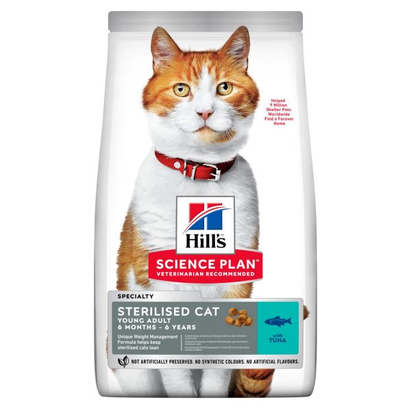 Hill’s Science Plan Adult Young Sterilised Cat Tuna – 1,5 kg