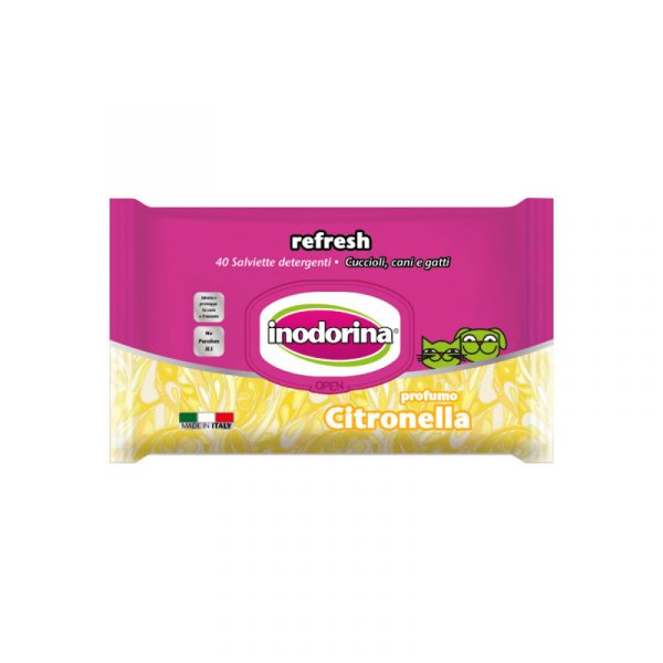INODORINA Refresh Citronella za mačke – 40 kom