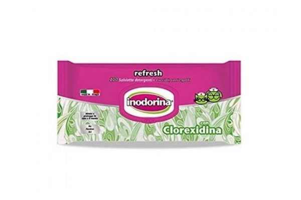 INODORINA Refresh Clorexidina za mačke – 110 komada