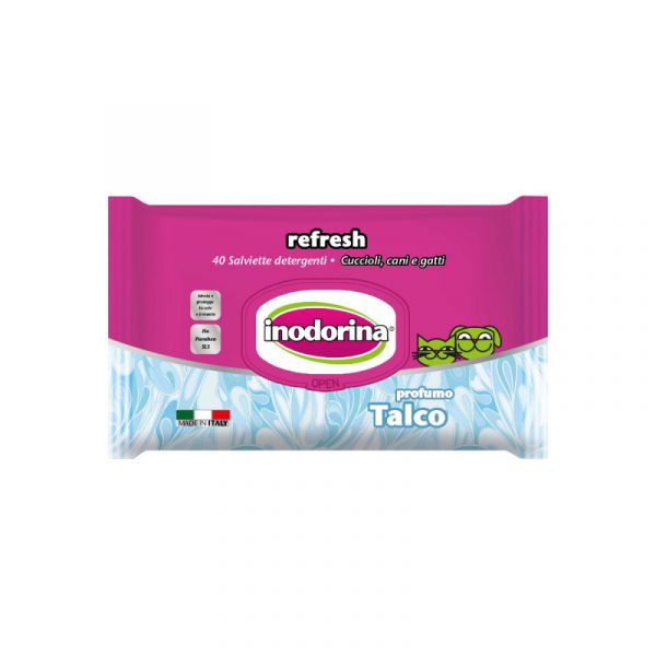 INODORINA Refresh Talco za mačke – 40 komada