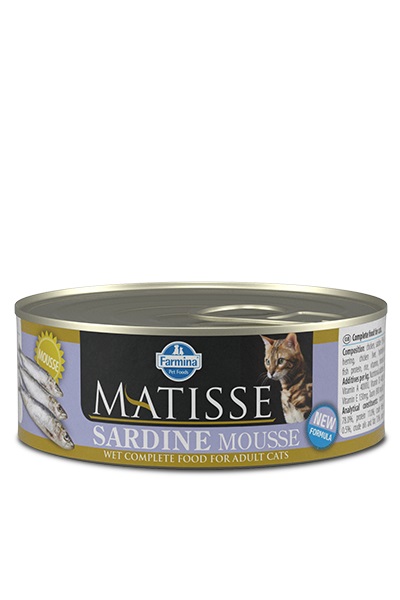 Matisse Sardine Mousse – 12×85 g