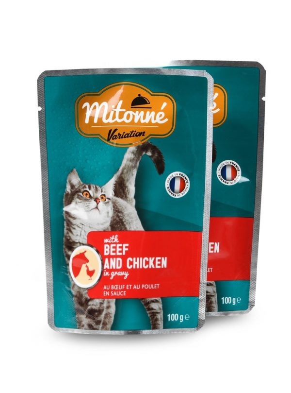 Mitonne Beef and Chicken – 24×100 g