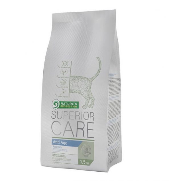 NATURE’S PROTECTION Anti Age Cat- 1,5 kg