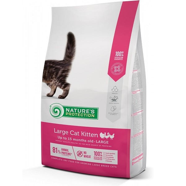 NATURE’S PROTECTION Large Cat Kitten – 2 kg