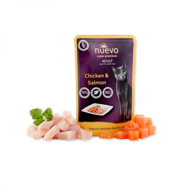 Nuevo Adult Chicken&Salmon – 16×85 g