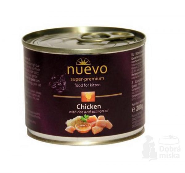 Nuevo Kitten Chicken – 6×200 g