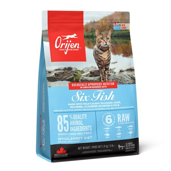 Orijen Cat Six Fish – 1,8 kg