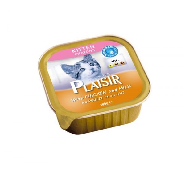 Plaisir Kitten Chicken – 32×100 g