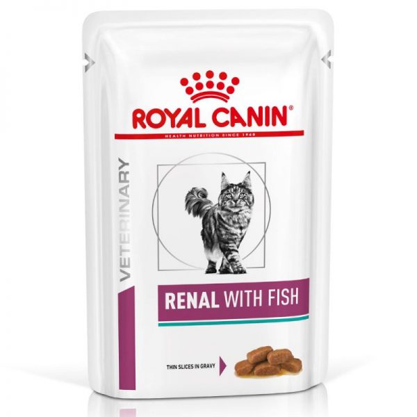 Royal Canin Renal Fish Cat – 12×85 g