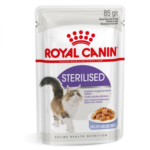 Royal Canin Sterilised in Jelly Cat – 12×85 g