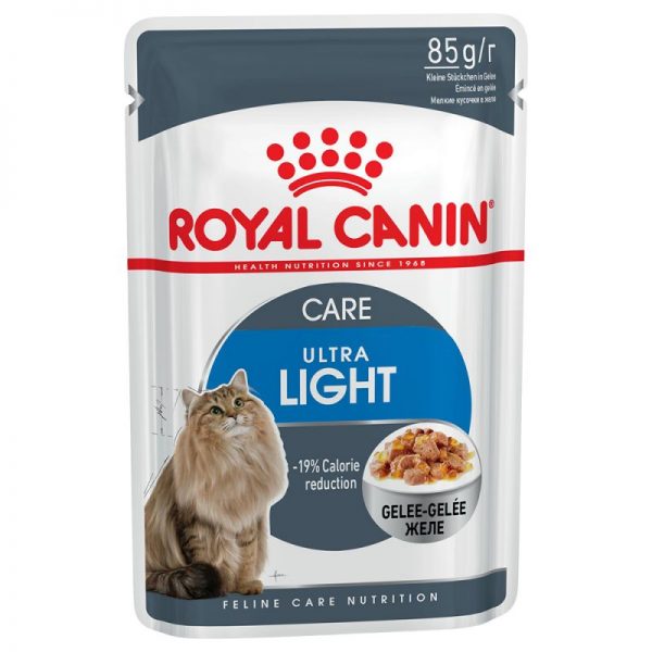 Royal Canin Ultra Light Care in Jelly Cat – 12×85 g