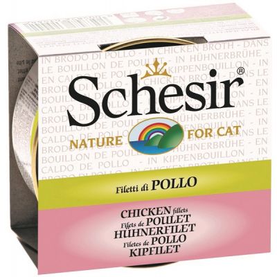 Schesir Cat Brodet Piletina – 12×70 g