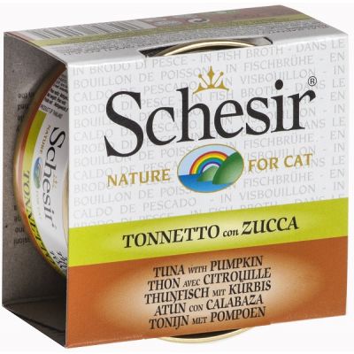 Schesir Cat Brodet Tunjevina i Bundeva – 12×70 g