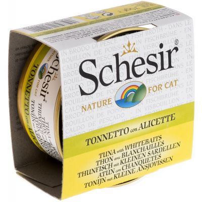 Schesir Cat Brodet Tunjevina i Inćun – 12×70 g