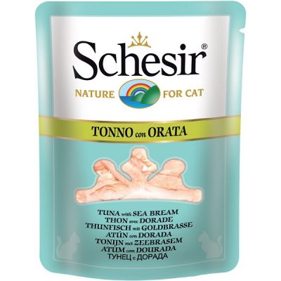 Schesir Cat Brodet Tunjevina i Orada preliv – 12×70 g