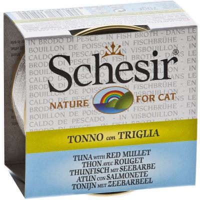 Schesir Cat Brodet Tunjevina i Pastrmka – 12×70 g