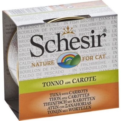 Schesir Cat Brodet Tunjevina i Šargarepa – 12×70 g