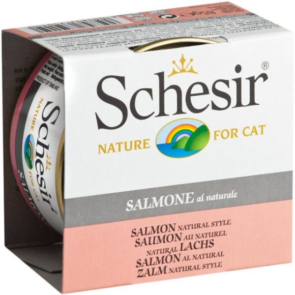 Schesir Cat Losos u sopstvenom soku – 12×85 g