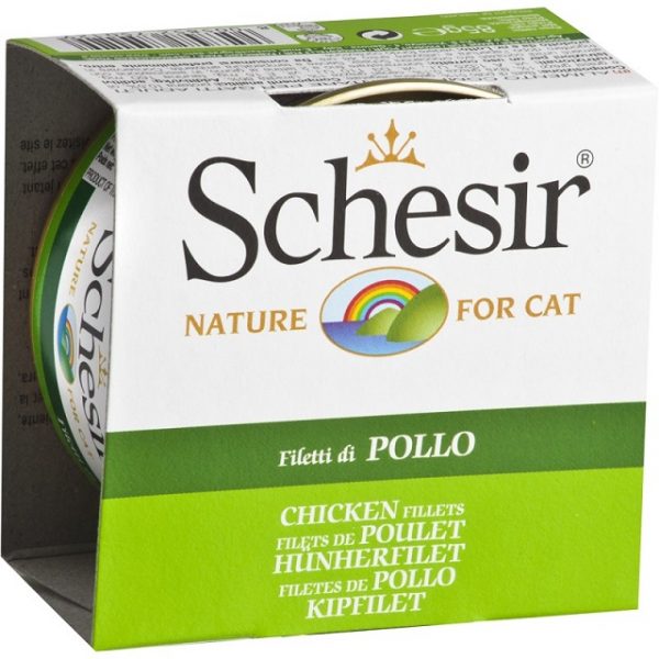 Schesir Cat Piletina Fileti u želeu – 12×85 g