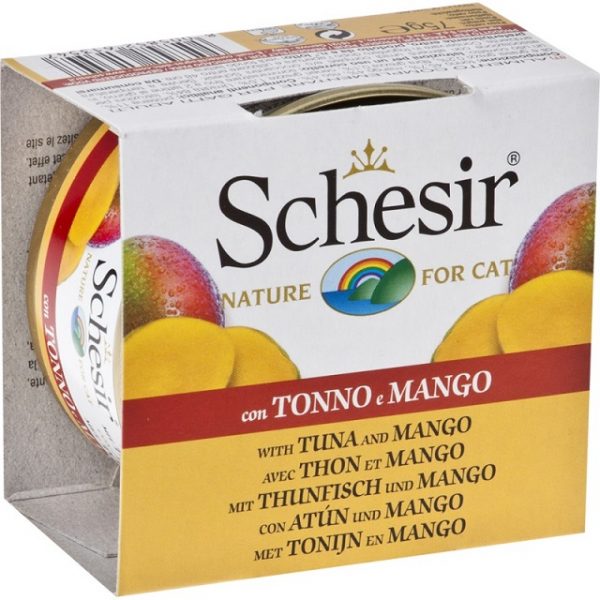 Schesir Cat Tuna i Mango – 12×75 g