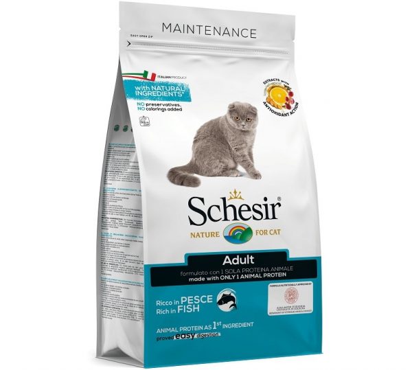 Schesir Dry Adult Cat Fish – 1,5 kg