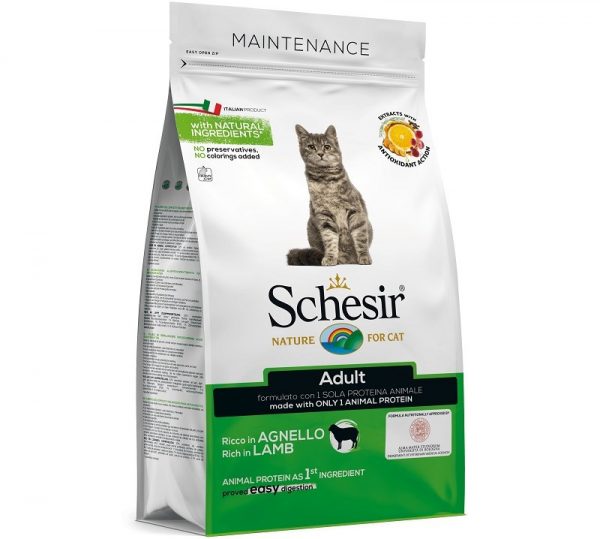 Schesir Dry Adult Cat Lamb – 1,5 kg