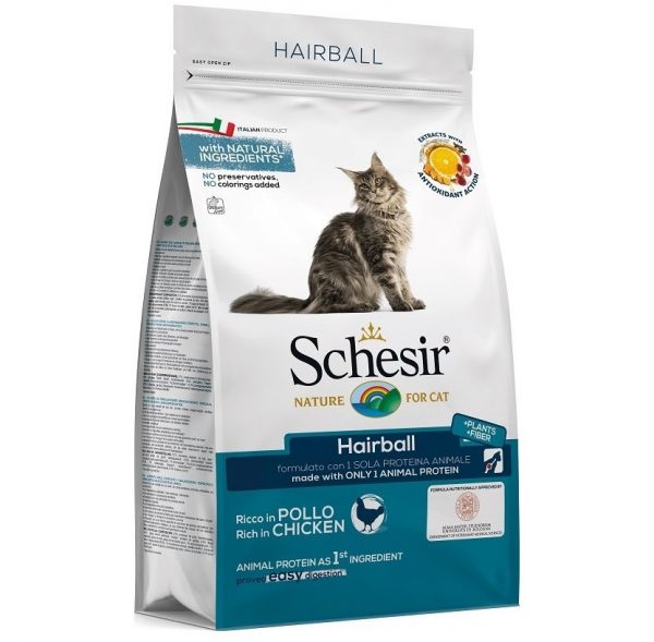 Schesir Dry Cat Hairball – 1,5 kg