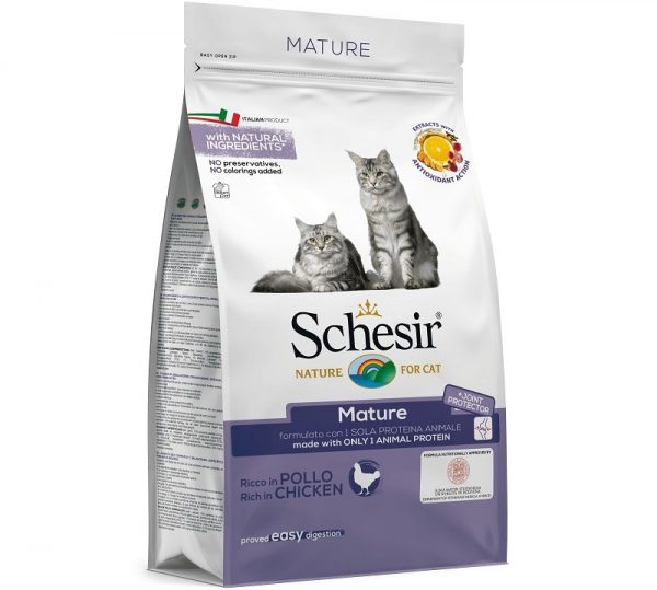 Schesir Dry Mature Cat Chicken – 1,5 kg