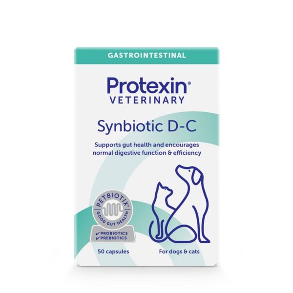 Synbiotic D-C probiotik za mačke – 50 kapsula