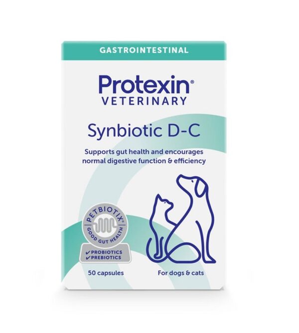 Synbiotic D-C probiotik za mačke – 50 kapsula