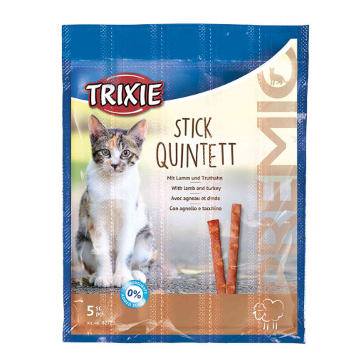 Trixie Premio Stick Quintett Lamb Turkey – 25 g