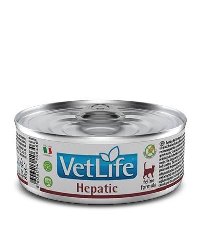 Vet Life Cat Hepatic – 12×85 g