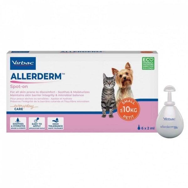 Virbac Allerderm Spot On – do 10 kg