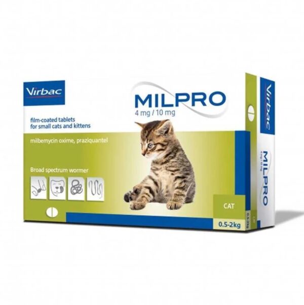 Virbac MILPRO – 4 mg / 10 mg