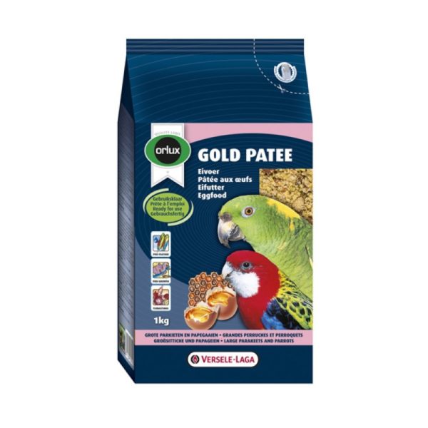 Versele Laga Orlux Gold Patee Large Parakeets & Parrots – 1 kg