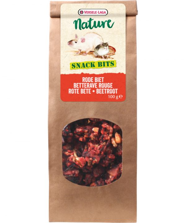 Versele Laga Nature Snack Bits Beetroot – 100 g