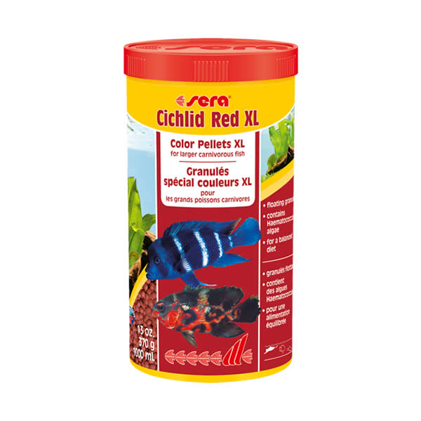 Sera Cichlid Red XL – 370 g