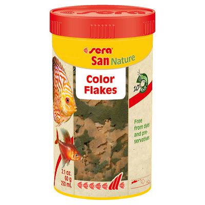 Sera San Nature Color Flakes – 250 ml