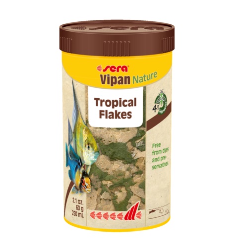 Sera Vipan Nature Tropical Flakes – 250 ml