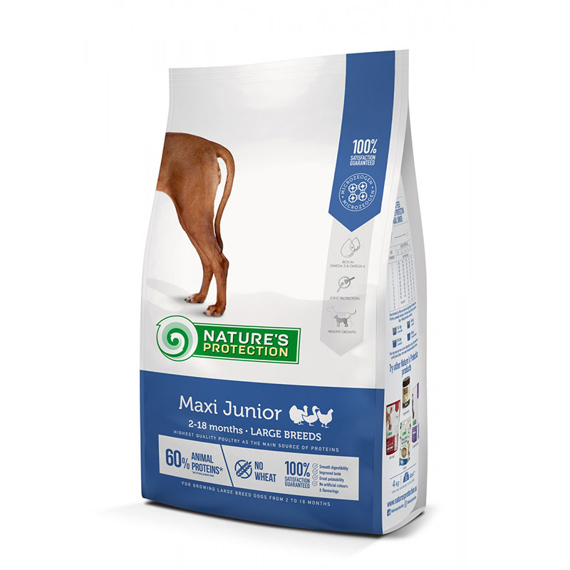 Nature's Protection Super Premium Maxi Junior Živina 12 kg