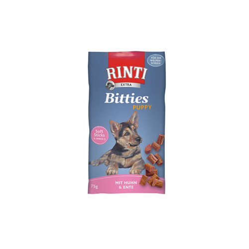 Rinti Bitties Puppy Piletina i Pačetina 75 g