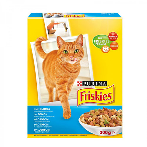 Friskies Cat Sterilised Losos i Povrce