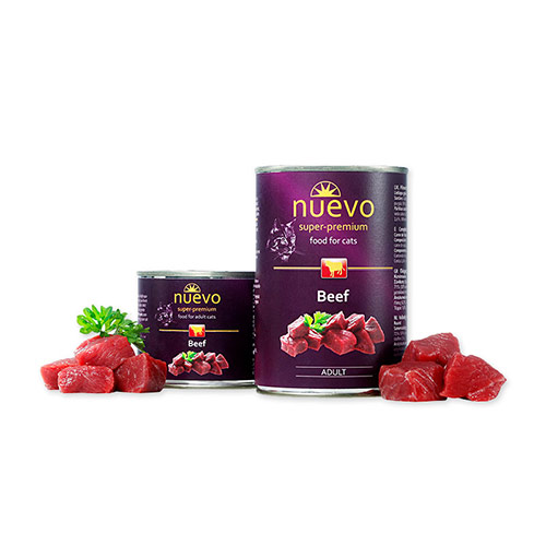 Nuevo Grain Free konzerva za mačke Govedina 200 g