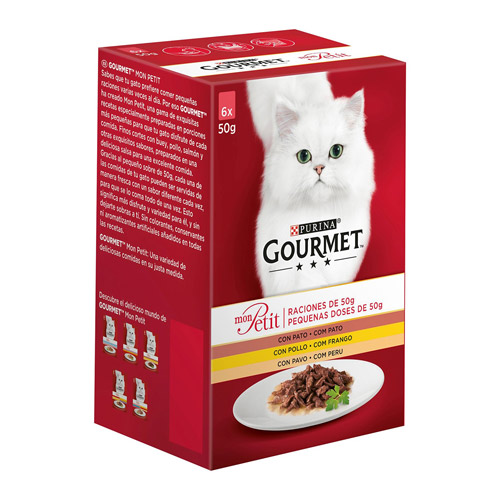 Gourmet Mon Petit sos za mačke Živina 6x50g